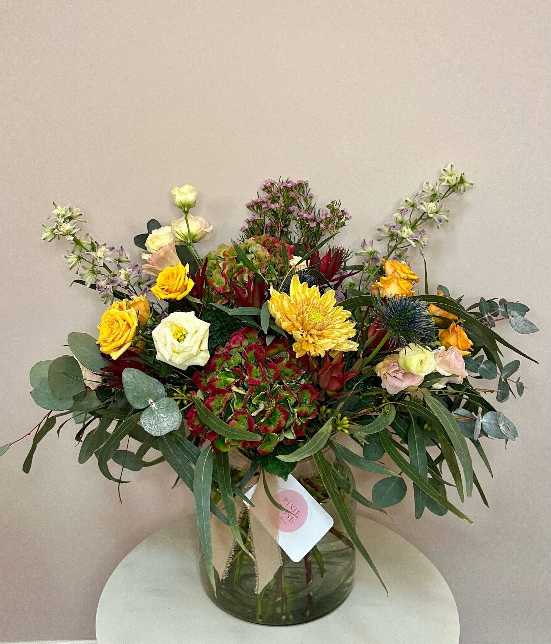 Vase of Blooms | Pixie Rose Flowers